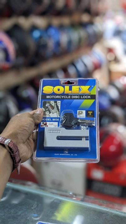 Solex 10mm Motorcycle Disc Lock | Daraz.com.bd