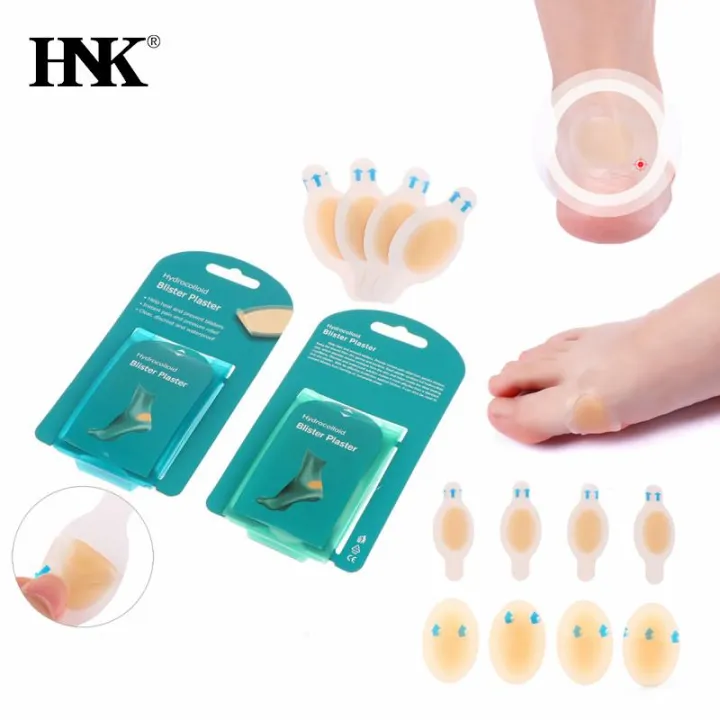 4Pcs/Box Blister Bandages Waterproof Hydrocolloid Plaster Adhesive Anti ...