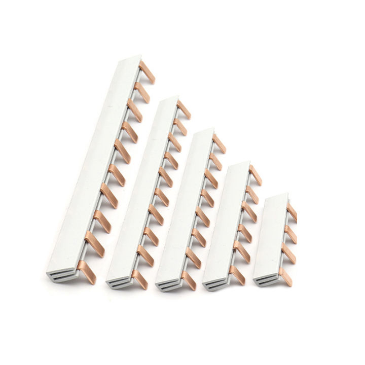 1 Pc 1/2P Pin Type Busbar Copper Bar Terminal Block For MCB DZ47 Air ...