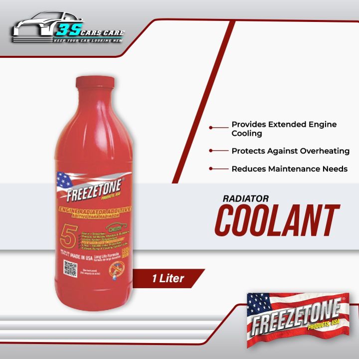 Radiator Coolant Red, Freezetone , MADE IN USA 1 Liter | Daraz.pk