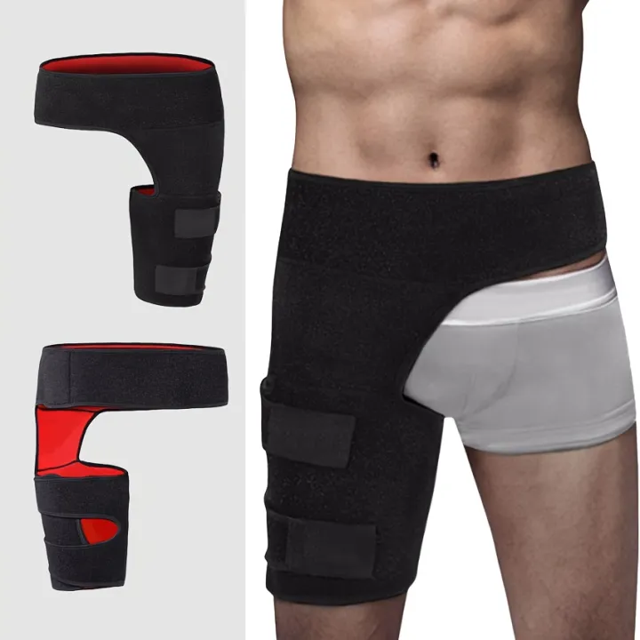 1pc Hip Support For Sciatic Relief,Fitness Groin Support Bandage Hip ...