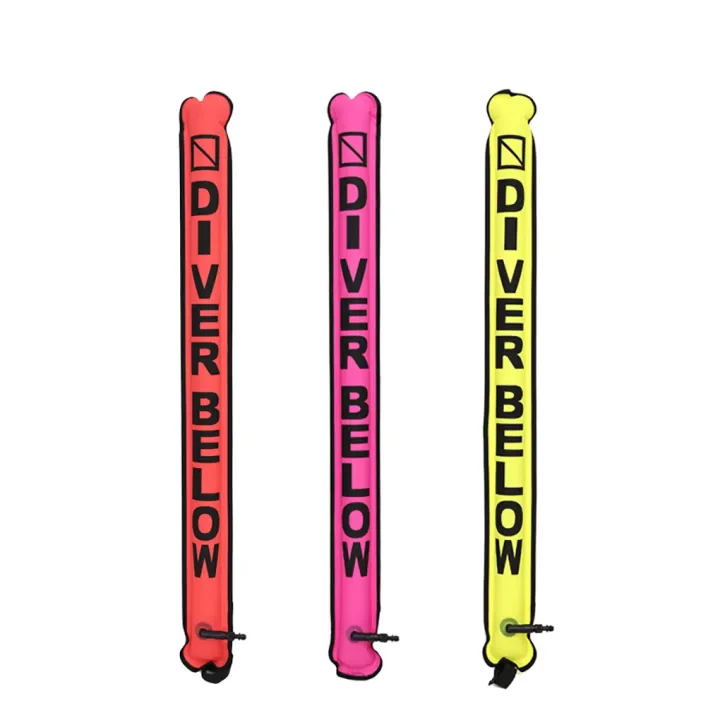 Surface Marker Buoy Scuba Diving with Rotatable Hook Sausage Signal ...