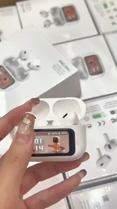 AirPods Pro A9 | Premium Wireless Earbuds with ANC & ENC – Deep Bass ...