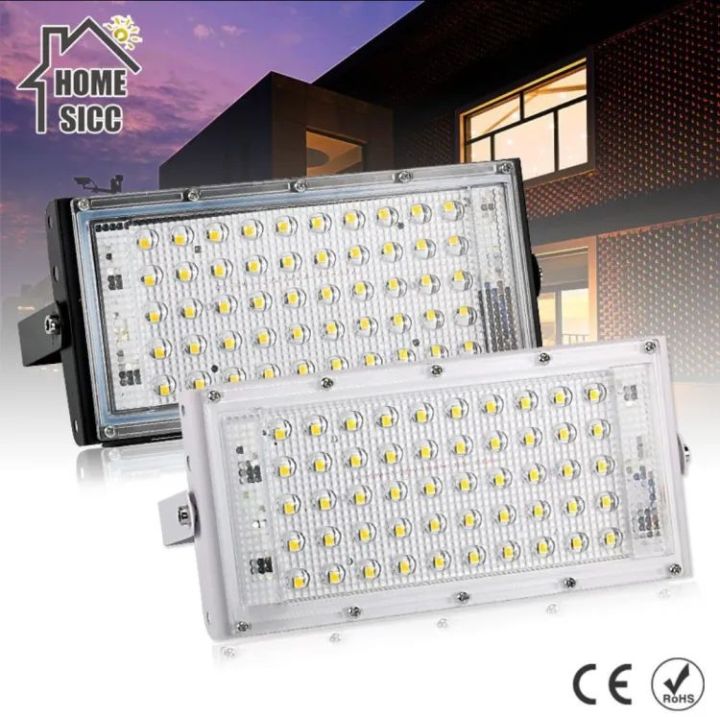 50W LED Flood Light Warm White / Cool White Outdoor Waterproof IP66 ...
