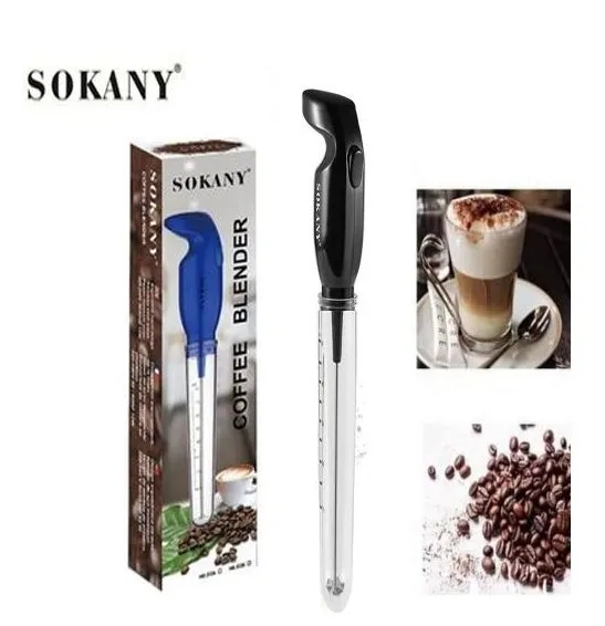 SOkany electric portable mini Coffee mixture blender machine hand held ...