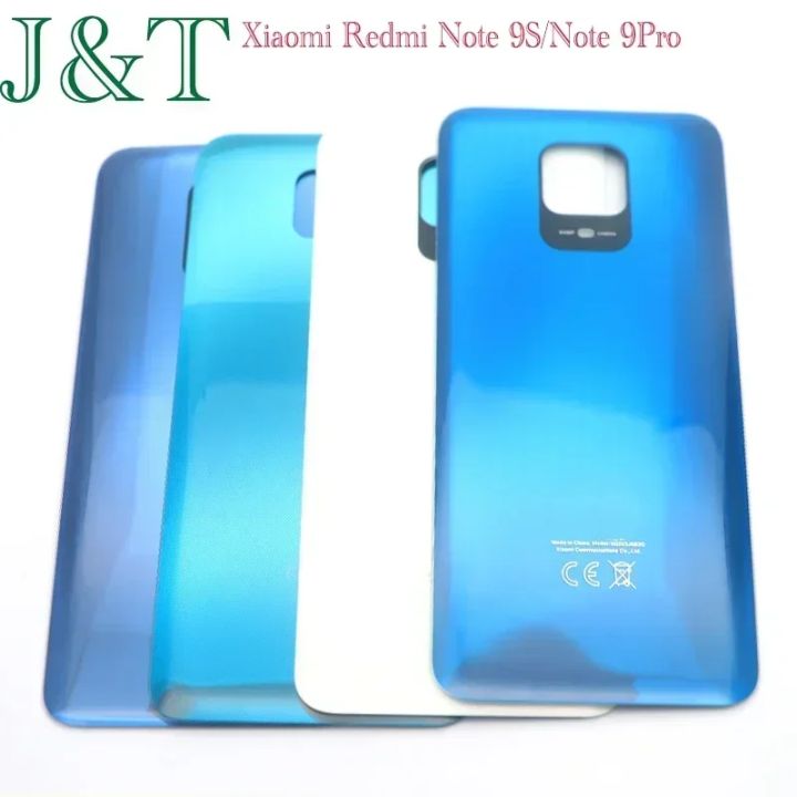 New For Xiaomi Redmi Note 9S / Note 9 Pro 64MP Battery Back Cover ...