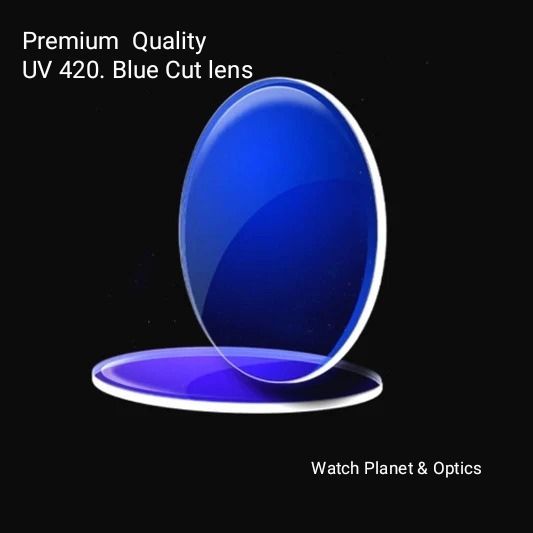 Blue cut Eye Prescription Power Lenses blue cut glass | Daraz.com.bd