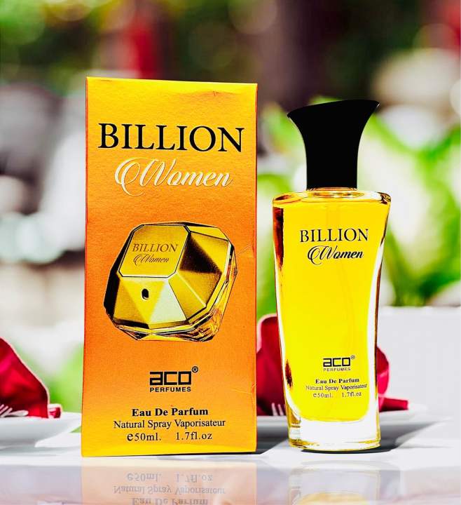 Billion Women Golden Perfume - 50ml Golden Perfume - Best For Gift ...
