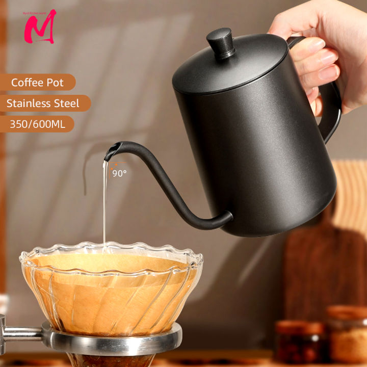 350/600ML Pour Over Coffee Kettle Gooseneck Kettle Spout Coffee Pots ...