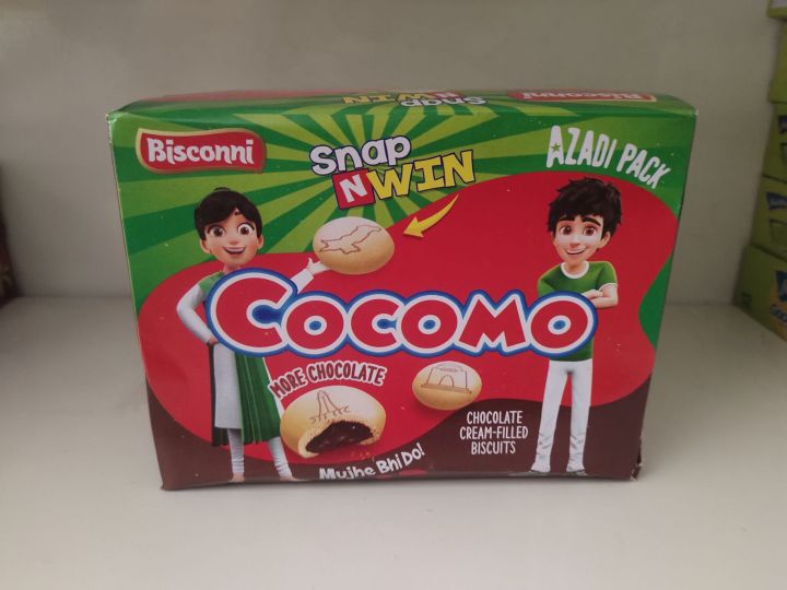 Cocomo Chocolate Filled Biscuits Pack of 36 pcs | Daraz.pk
