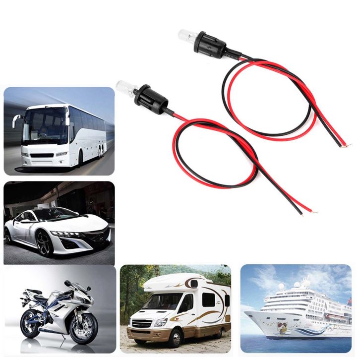 1 Pair DC 12V Car LED Alternating Alarm Dash Mount Light | Daraz.lk