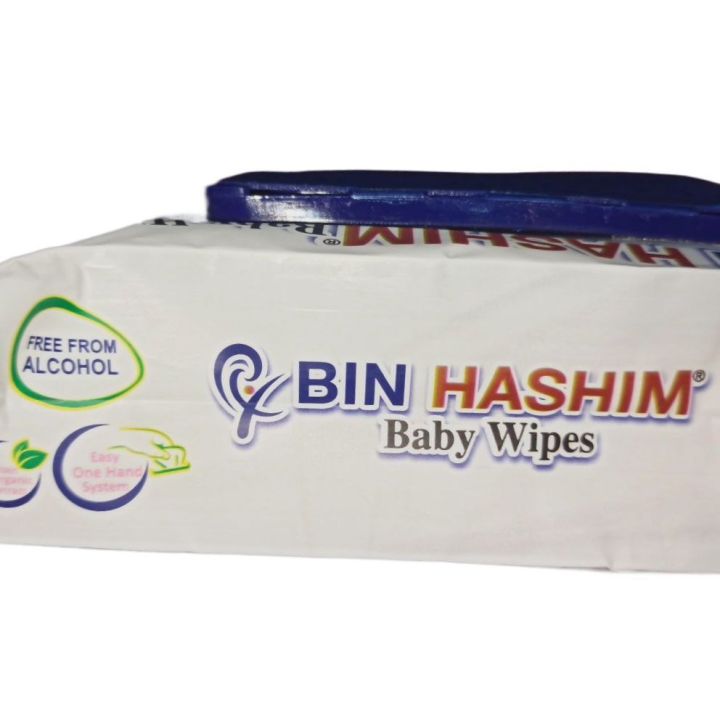 Bin Hashim Baby Wipes 72s With lid | Daraz.pk