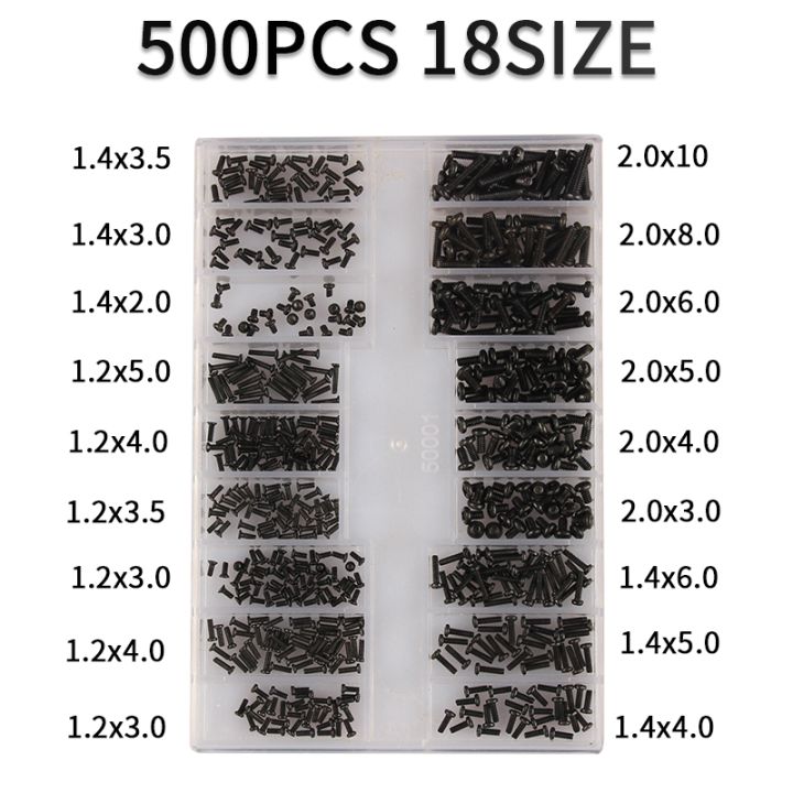 Mini Screw Nuts Laptop Computer Assemble Repair Screws Fastener Set For ...