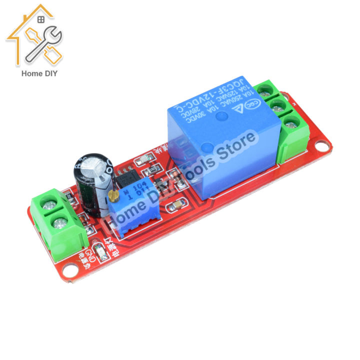 DC 5V 12V Time Delay Relay NE555 Time Relay Shield Timing Relay Timer ...