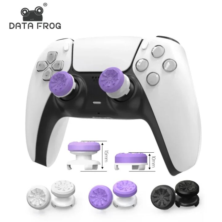 DATA FROG PS5 Controller Tall Thumb Stick Grips High Rise Caps Analog ...