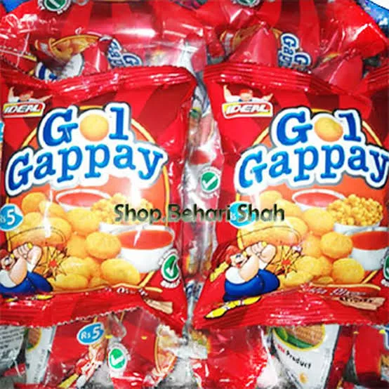 gol gappay snacks pack of 12 ( per piece of 10 rupees) | Daraz.pk