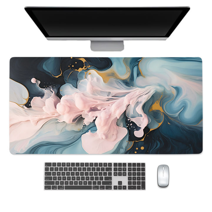 Mouse desk pad XXL keyboard mouse carpet anti-slip rubber gamer mouse ...