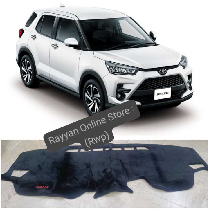 New Toyota Raize Velvet Dashboard Carpet | Daraz.pk