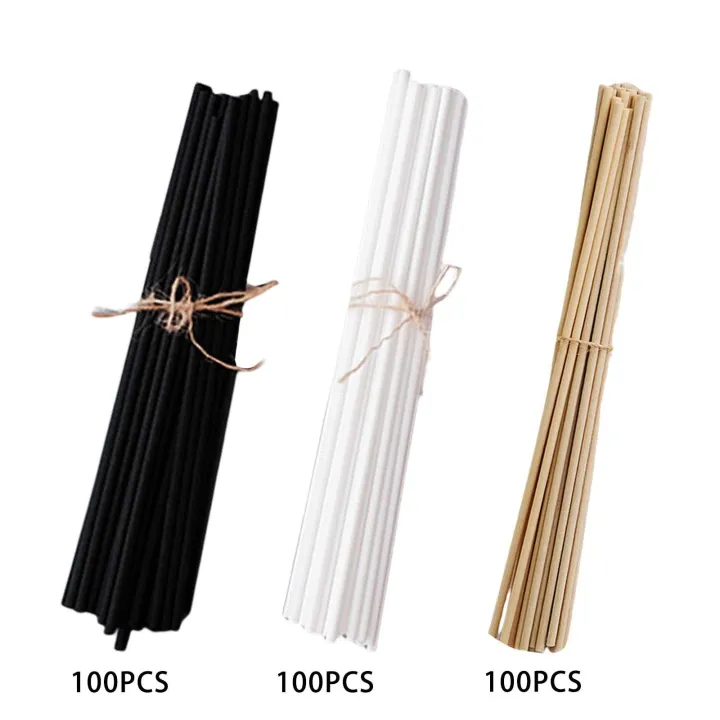 100Pcs Reed Diffuser Sticks Set 3mm 8inch Fiber Reed Diffuser Sticks ...