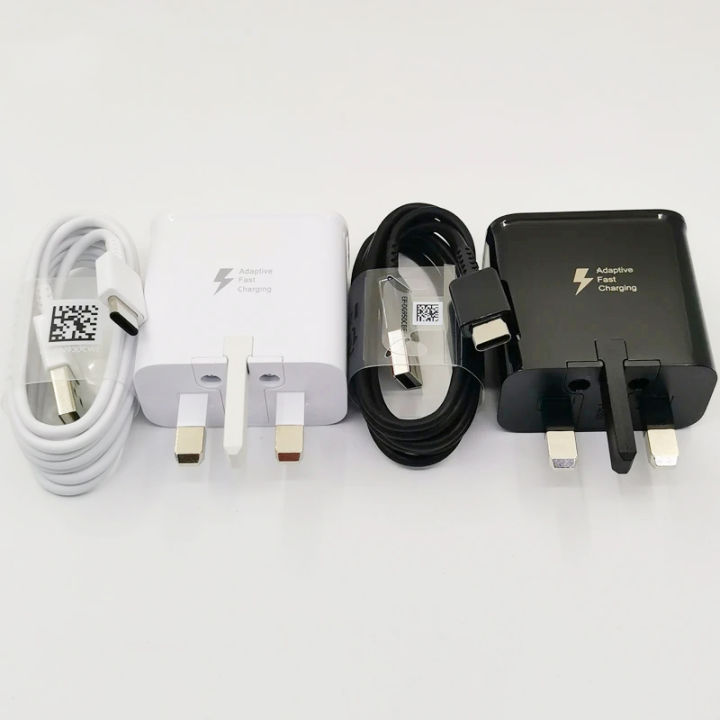 Samsung A12 A13 A14 F42 M14 Fast Charger 15W UK Plug Wall Power Adapter ...