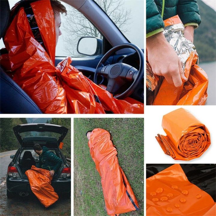 Portable Waterproof Emergency Survival Sleeping Bag Outdoor Edc Camping ...
