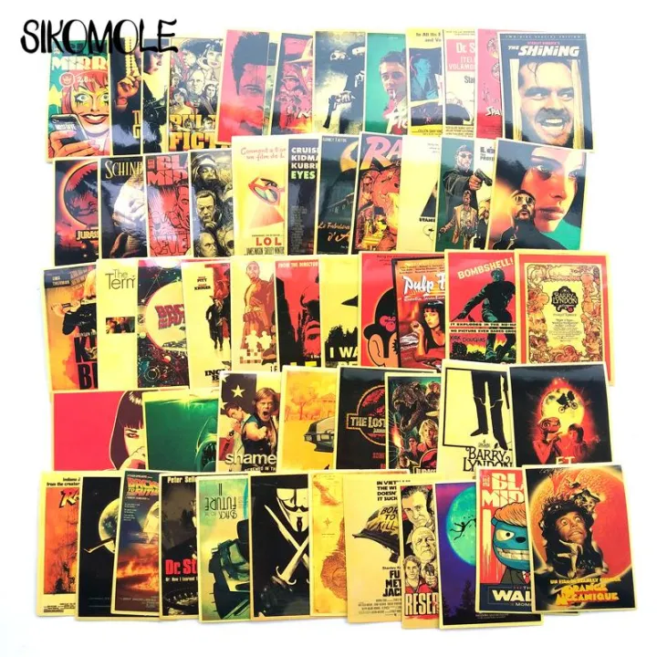 10/30/54pcs Classic Movie stickers For Luggage Laptop Art Painting Kill ...