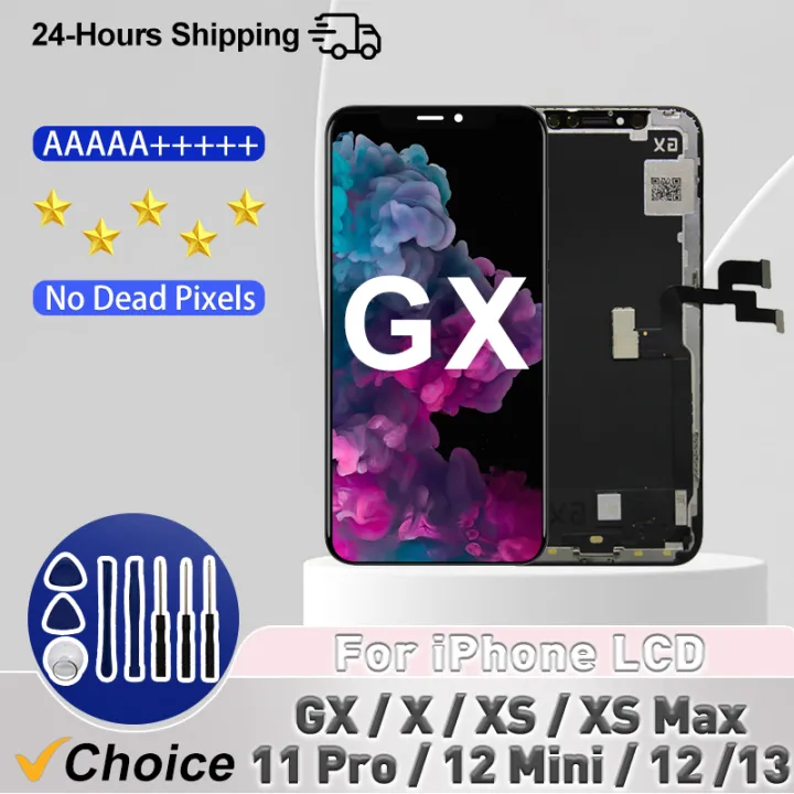 New GX AMOLED LCD For iPhone X XS Max Display True Tone With 3D Touch ...