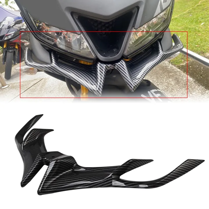 ABS Front Fairing Winglets Aerodynamic Protection Guard Cover ...