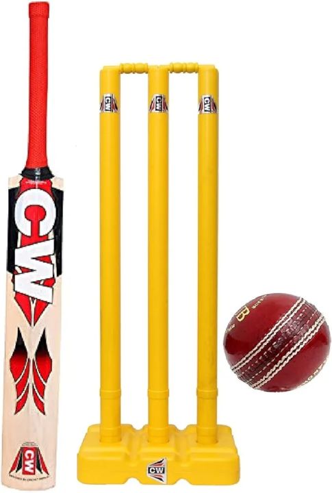 Match Practice Cricket Kit Adult Kashmir Willow Cricket Bat Full Size ...