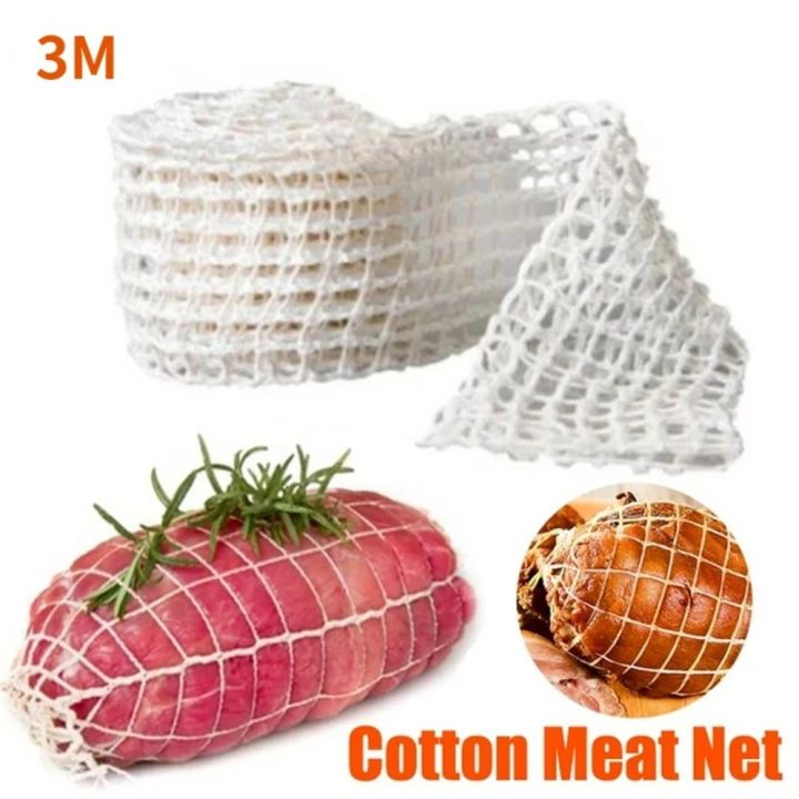 3 Meters Cotton Meat Net Ham Sausage Net Butcher's String Sausage Roll ...