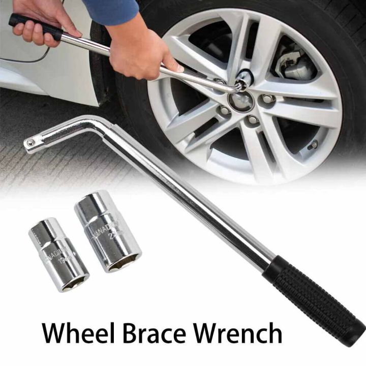 Professional Extendable Wheel Brace Wrench Telescopic with Socket Tyre ...