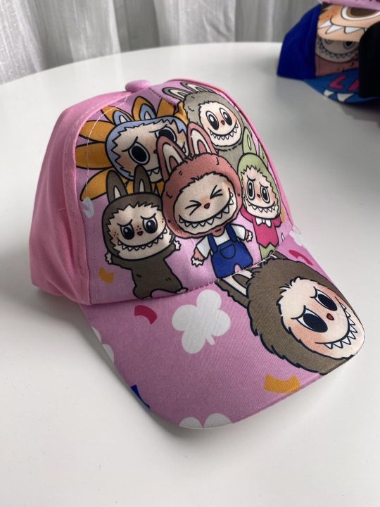 Labubu children's baseball cap sunshade sun protection fashion male ...