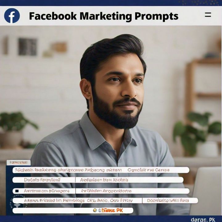 Facebook Marketing Prompts | Daraz.pk