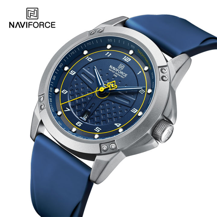 NAVIFORCE Casual Quartz Wristwatch Fashion Waterproof Men's Watches ...
