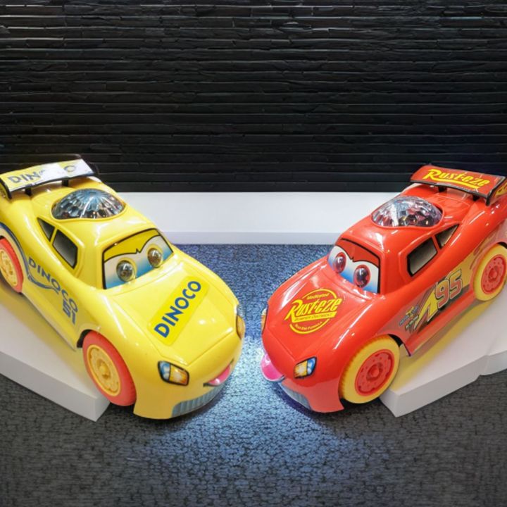 Dinoco Cars Toy For Kids Led Car Toy For Boys And Girls With Music ...