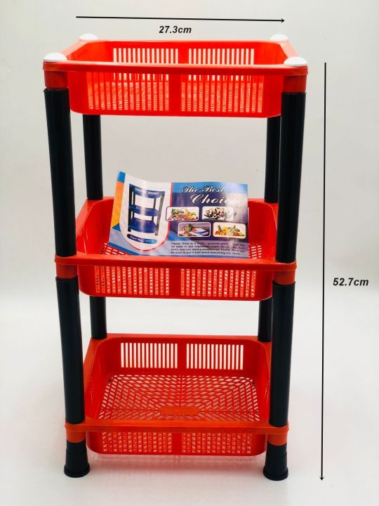 3 Layer Vegetable Rack - Multi Purpose | Daraz.lk