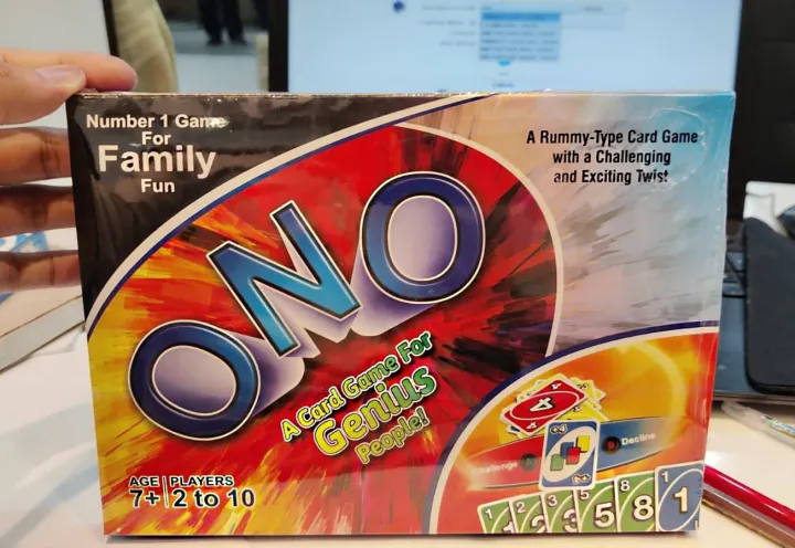 UNO Card Game - Red Theme, Large Family Size for Fun Gatherings" | Daraz.pk