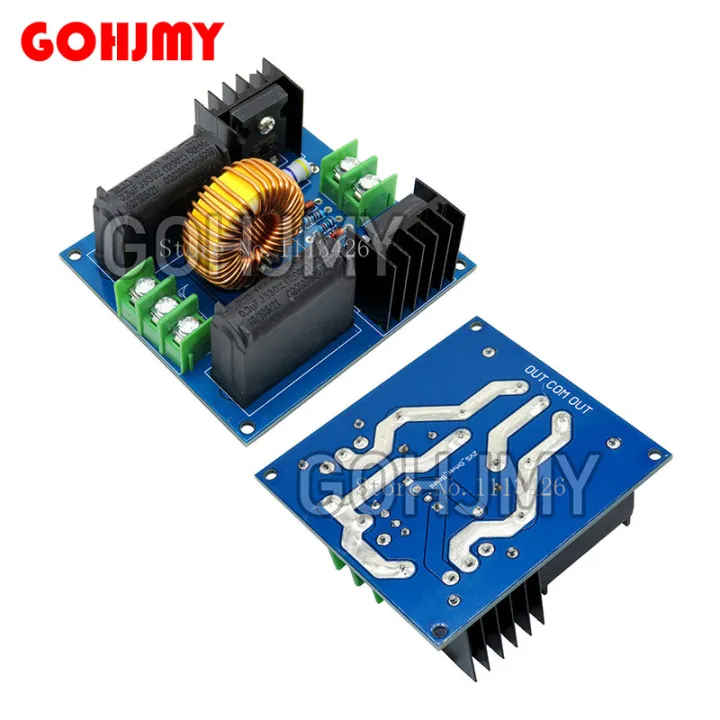 1pcs ZVS DC 12-30V 30-50KHz Induction Heating Driver Board High Voltage Generator Circuit PCB ...
