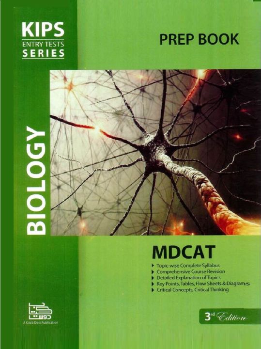 Kips Entry Tests Series Biology MDCAT Prep book | Daraz.pk