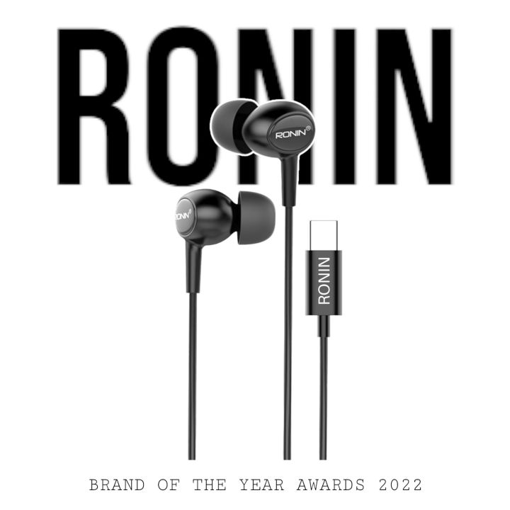 Ronin R-9 Type-C Handsfree / Extra Bass / RONIN NEVER COMPROMISE IN ...