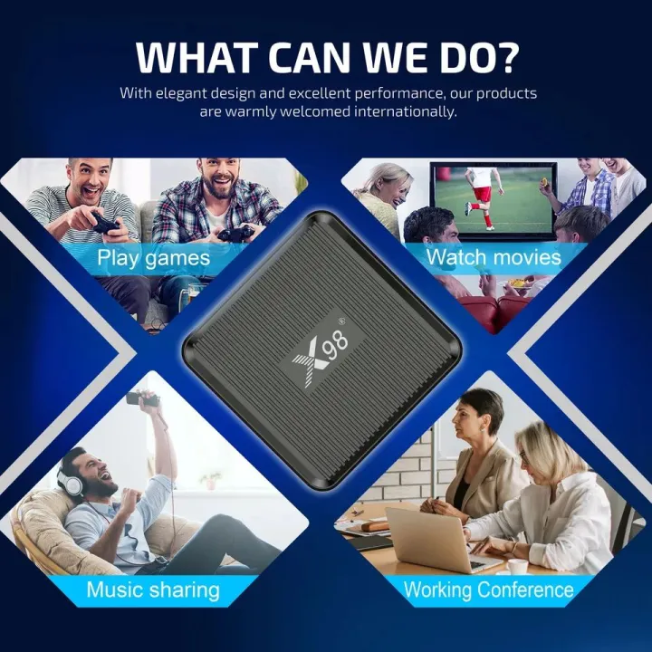 X98 5G 4K Android Box 11Version Android Device / Android smart Device ...
