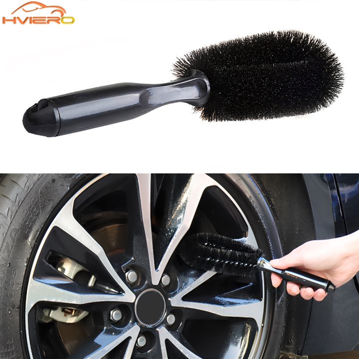 1/2X Car Wash Wheel Handtruck Motorcycle Soft Brim Hub Brush Rim ...