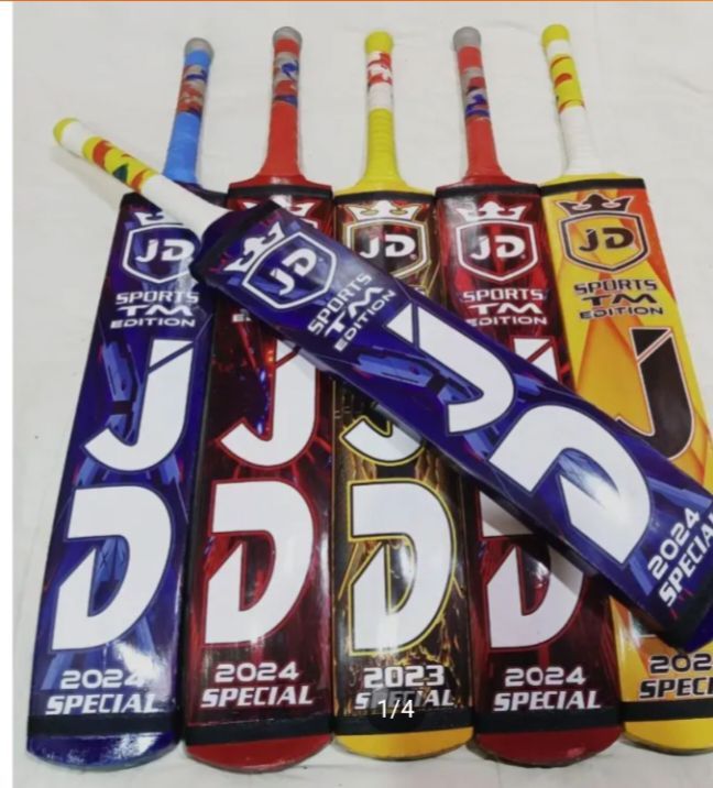 JD SAKI GERMAN tape ball cricket bat half cane handle premium quality ...