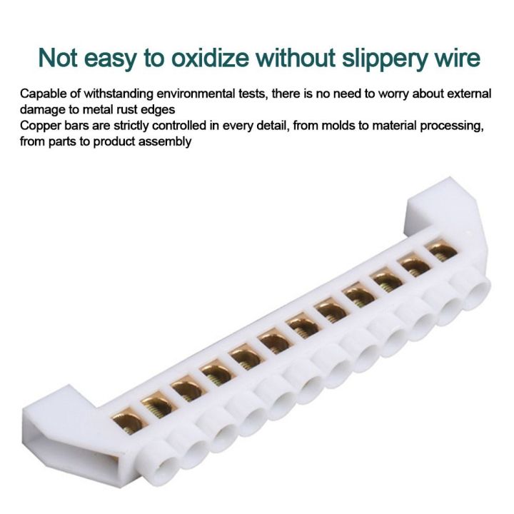 Bridge Type Zero Line Ground Bar Grounding Copper Bar Distribution Box ...