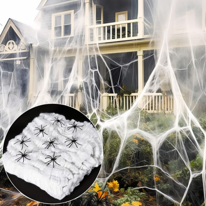 Halloween Ghost Festival Spider Web Simulated Spider Web for Decorating ...