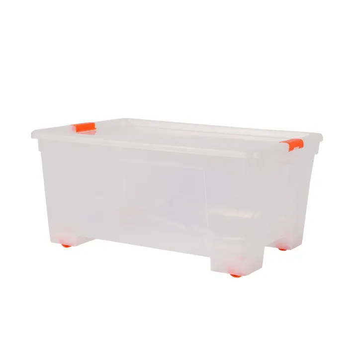 Storage box transparent plastic - 45 litres | Daraz.lk