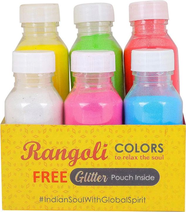 7 Sand Rangoli Colors For Tihar | Daraz.com.np