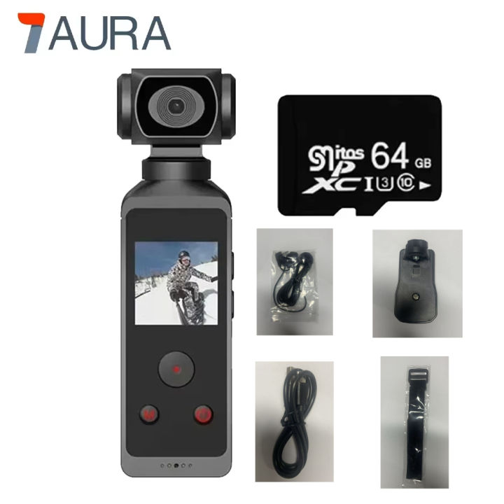 IAURA Compact 4K HD Action Camera with Optical Image Stabilizer and ...