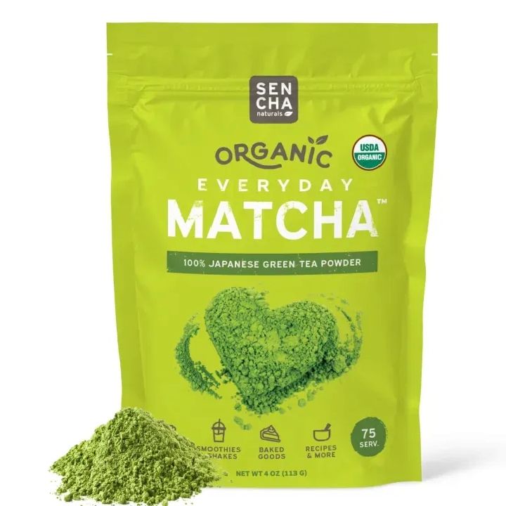 SEN CHA Naturals Organic Matcha Powder, Authentic Japanese Green Tea ...