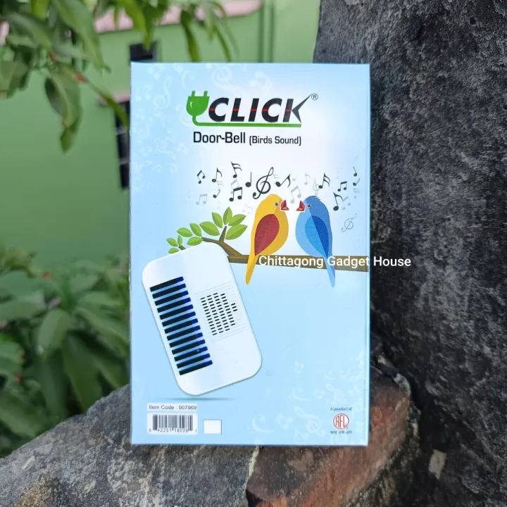 RFL Click AC/DC Electronic Door-Bell (Ding Dong Sound) | Daraz.com.bd